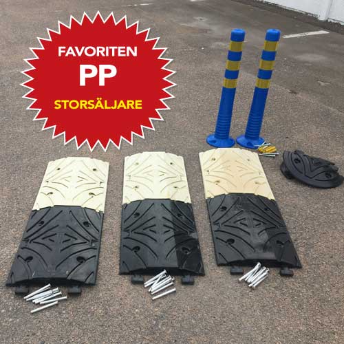 Farthinder i gummi, hållbart och effektivt. Snabb leverans och bästa priset