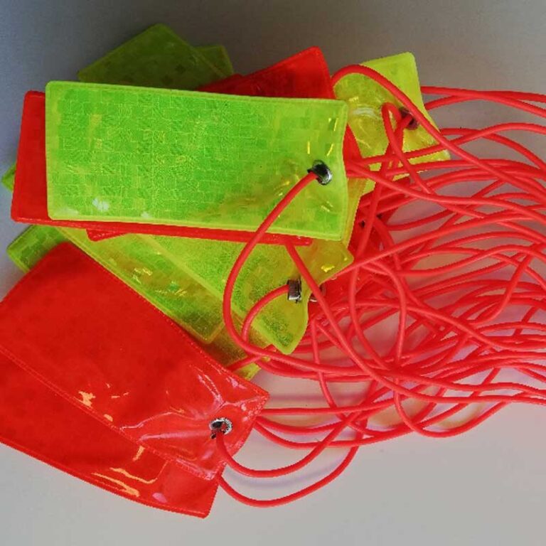 Avspärrningslina 23 m gula/röda reflexer » Farthinder originalet