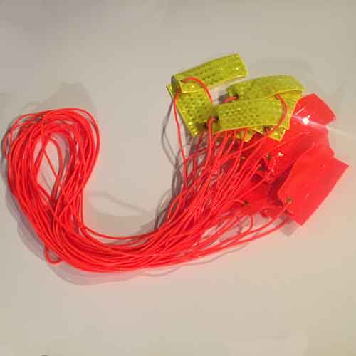 Avspärrningslina 23 m gula/röda reflexer » Farthinder originalet