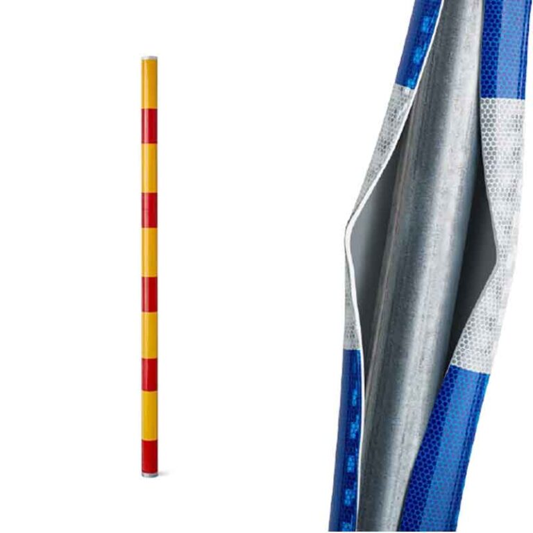 Stolpmarkering X10 förstärker effekten av ert vägmärke och stolpe